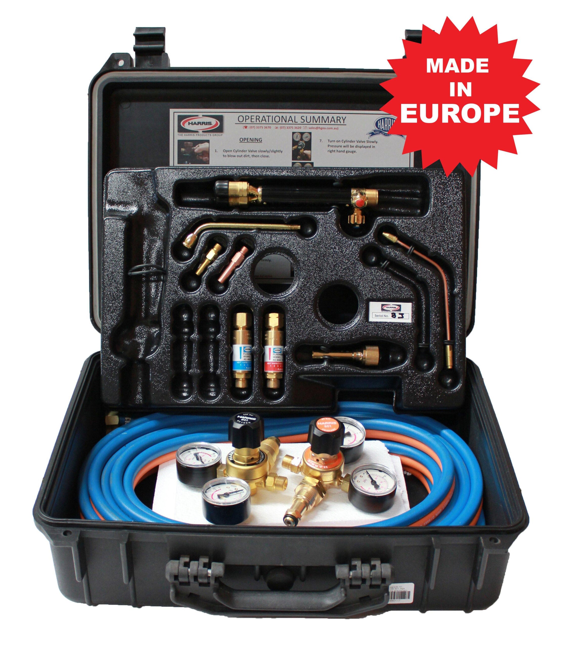 HARRIS GAS KIT CRA FTSMAN PROP – Migwell Australia